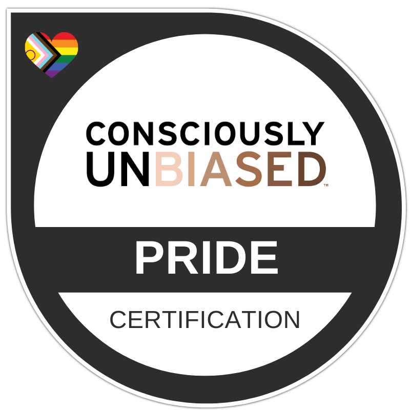 Pride Certification – Consciously Unbiased